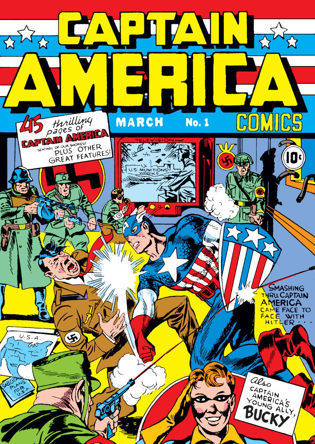 Captain America's First Appearance: The Origin Story of Steve Rogers