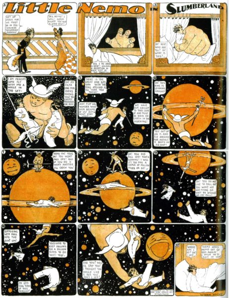 Little Nemo in Slumberland, Winsor McCay's influential comic strip ...