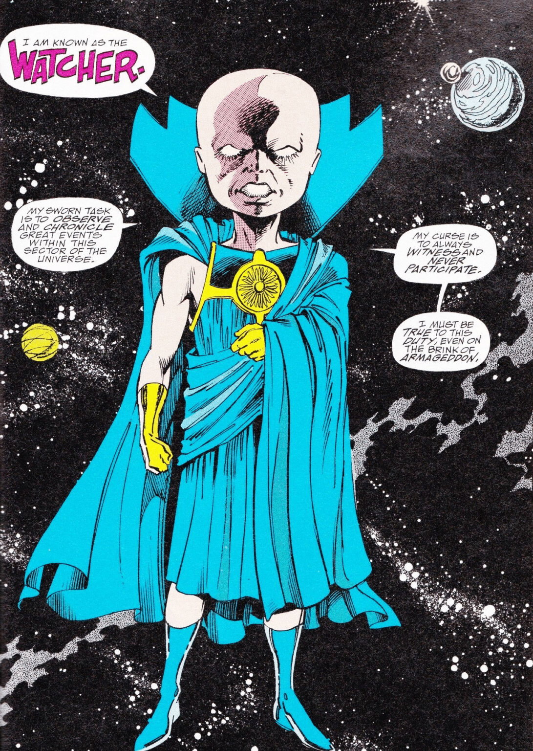 Uatu The Watcher, Marvel's record keeping immortal