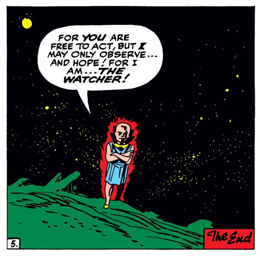 Uatu The Watcher, Marvel's record keeping immortal