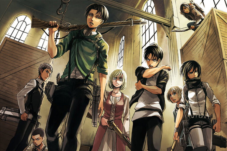 Attack on Titan Manga Order