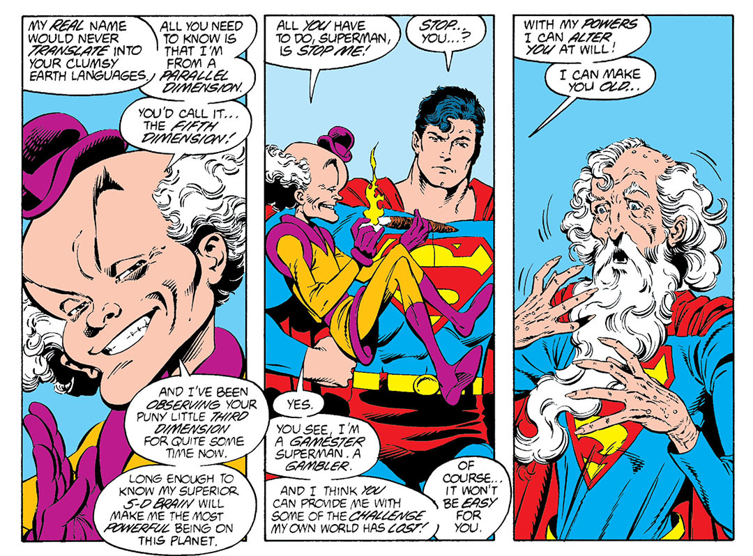 Mister Mxyzptlk, Recommended Reading from the 5th dimension