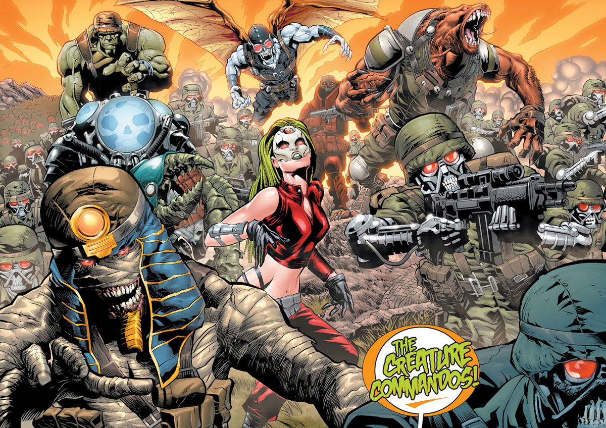 Creature Commandos Reading Order, the black ops team of monsters (DC Comics)