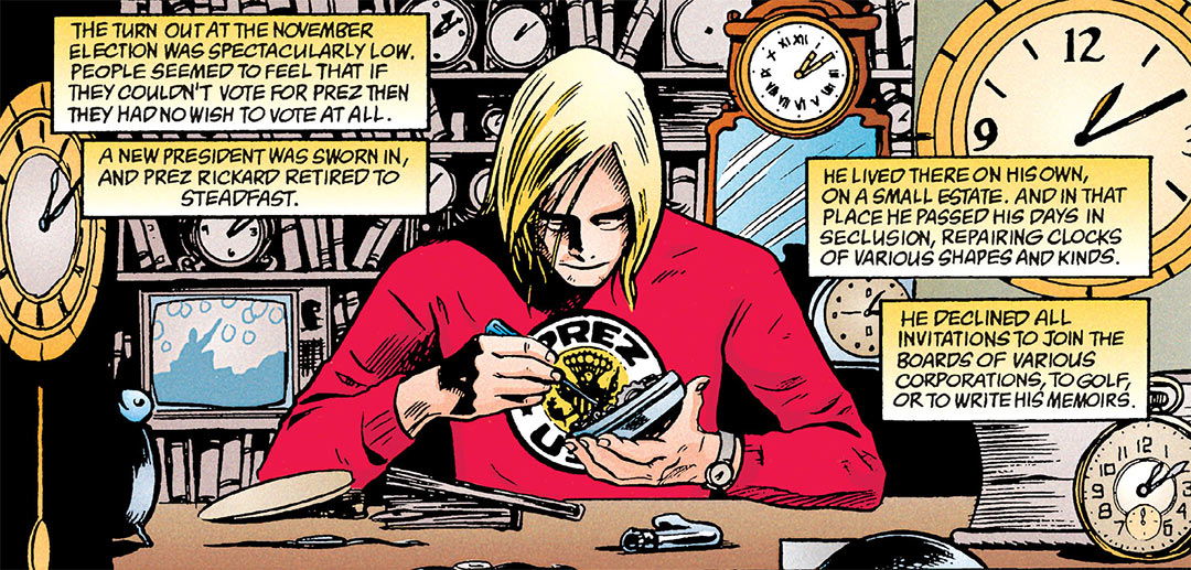 DC Comics' Prez, America's First Teen President Is The Politician of ...