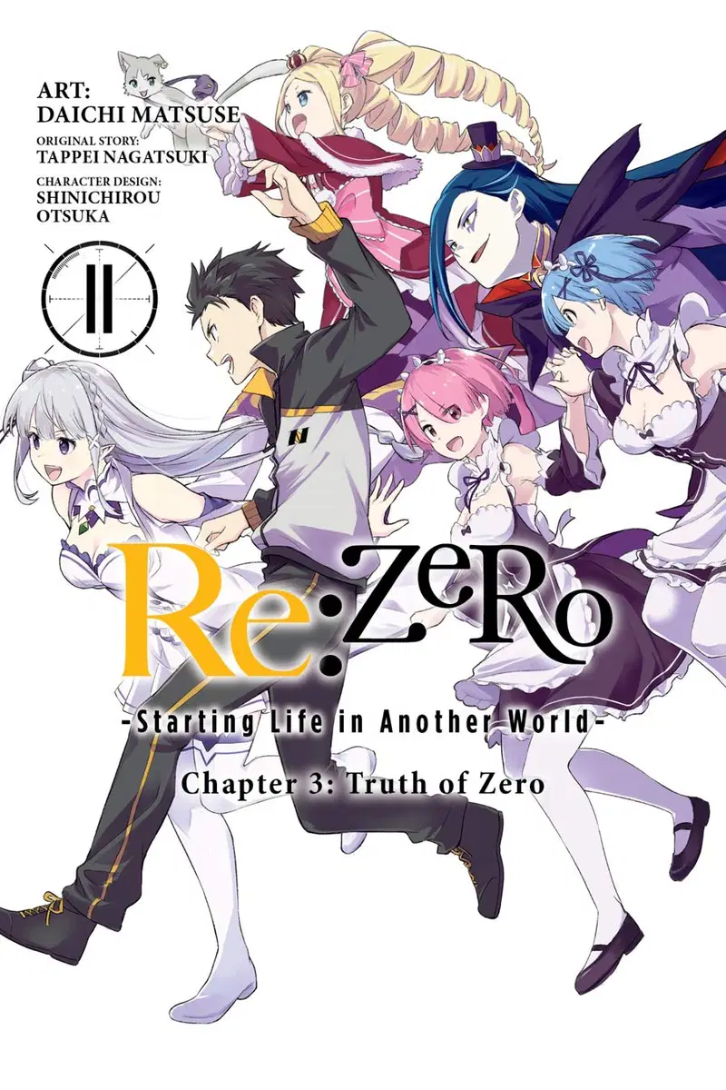 Re:ZERO Manga Order (Starting Life in Another World)
